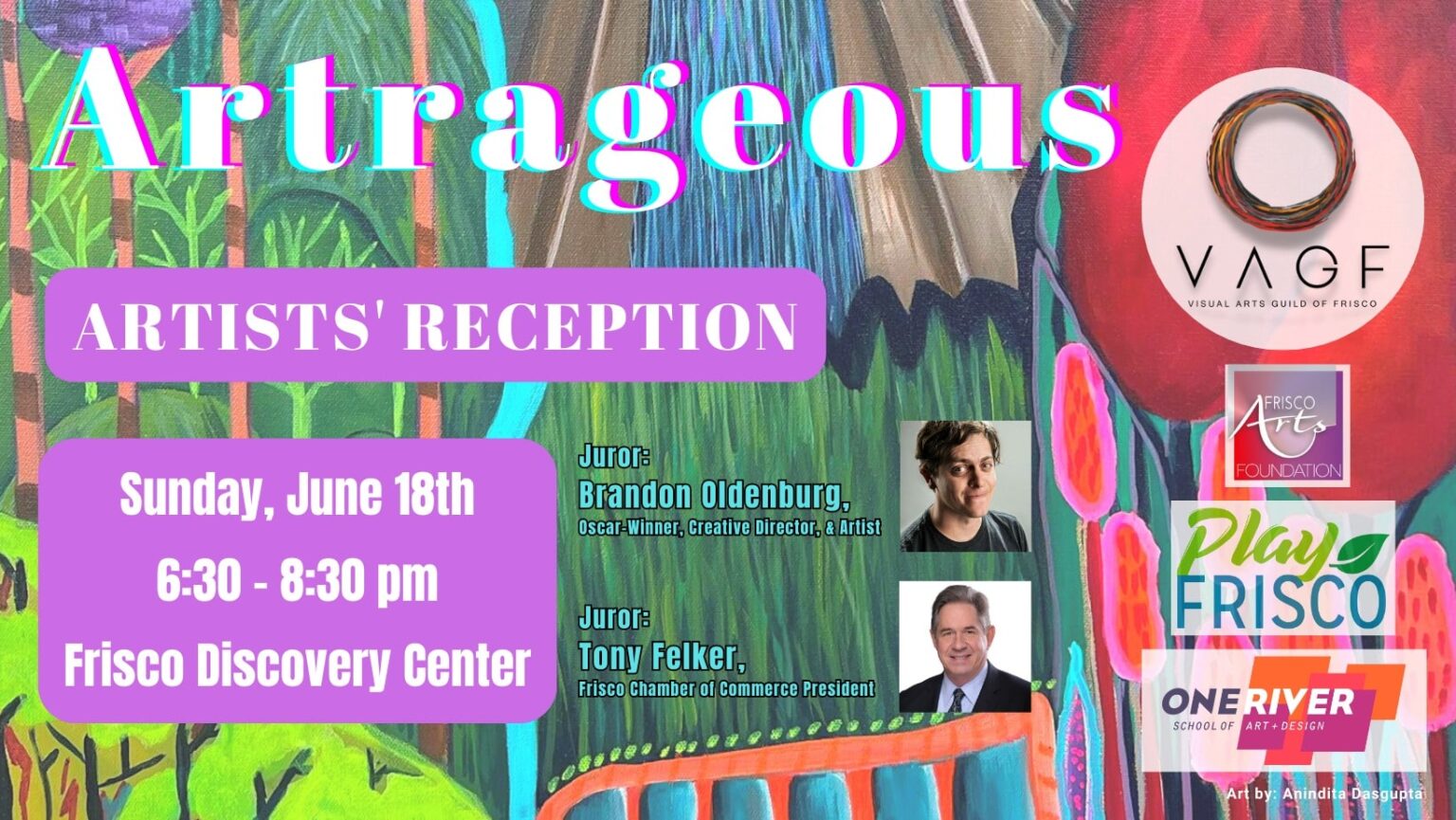The Visual Arts Guild of Frisco is set to open Artrageous, an ...