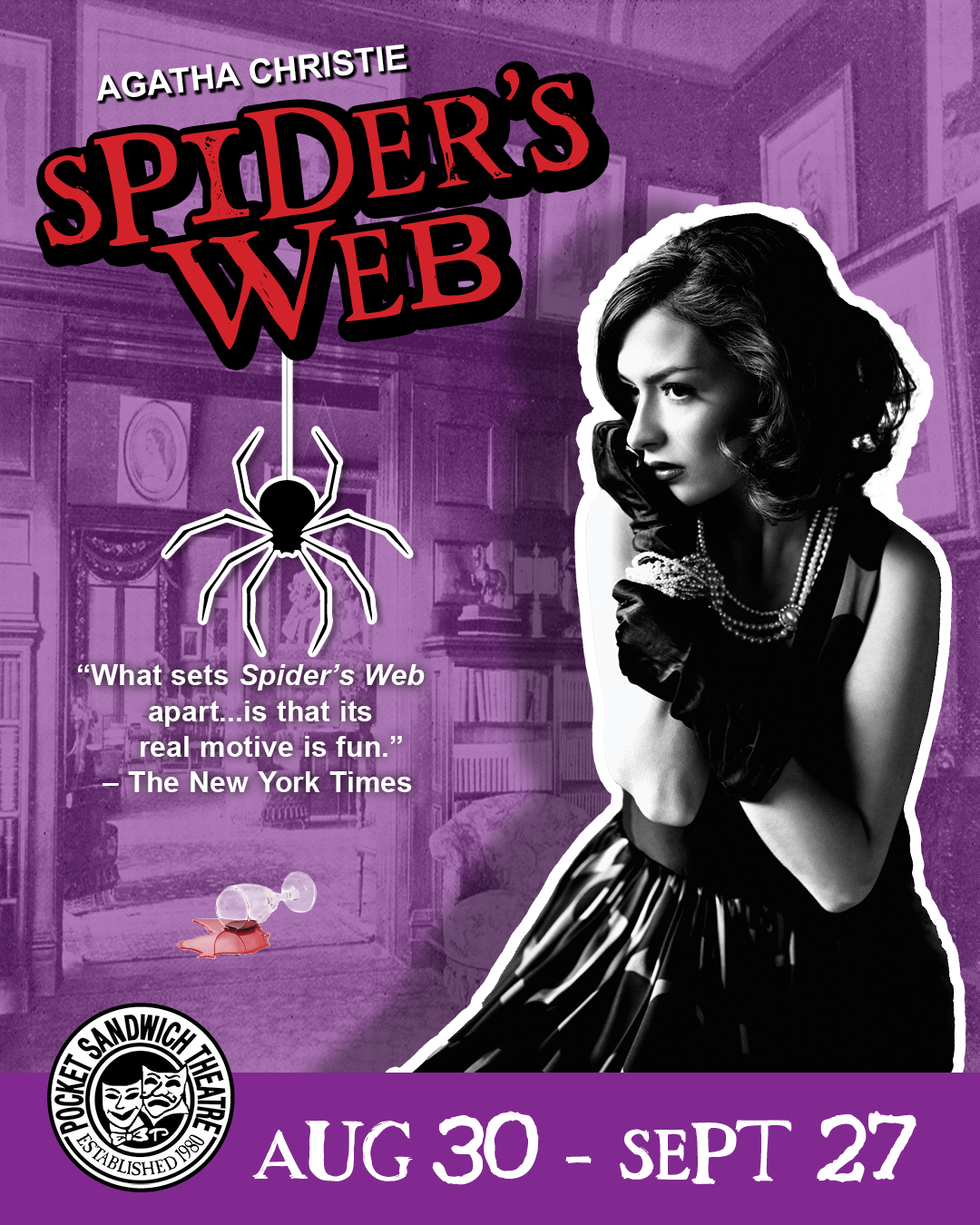 Pocket Sandwich Theatre weaves a thrilling story of suspense and comedy ...