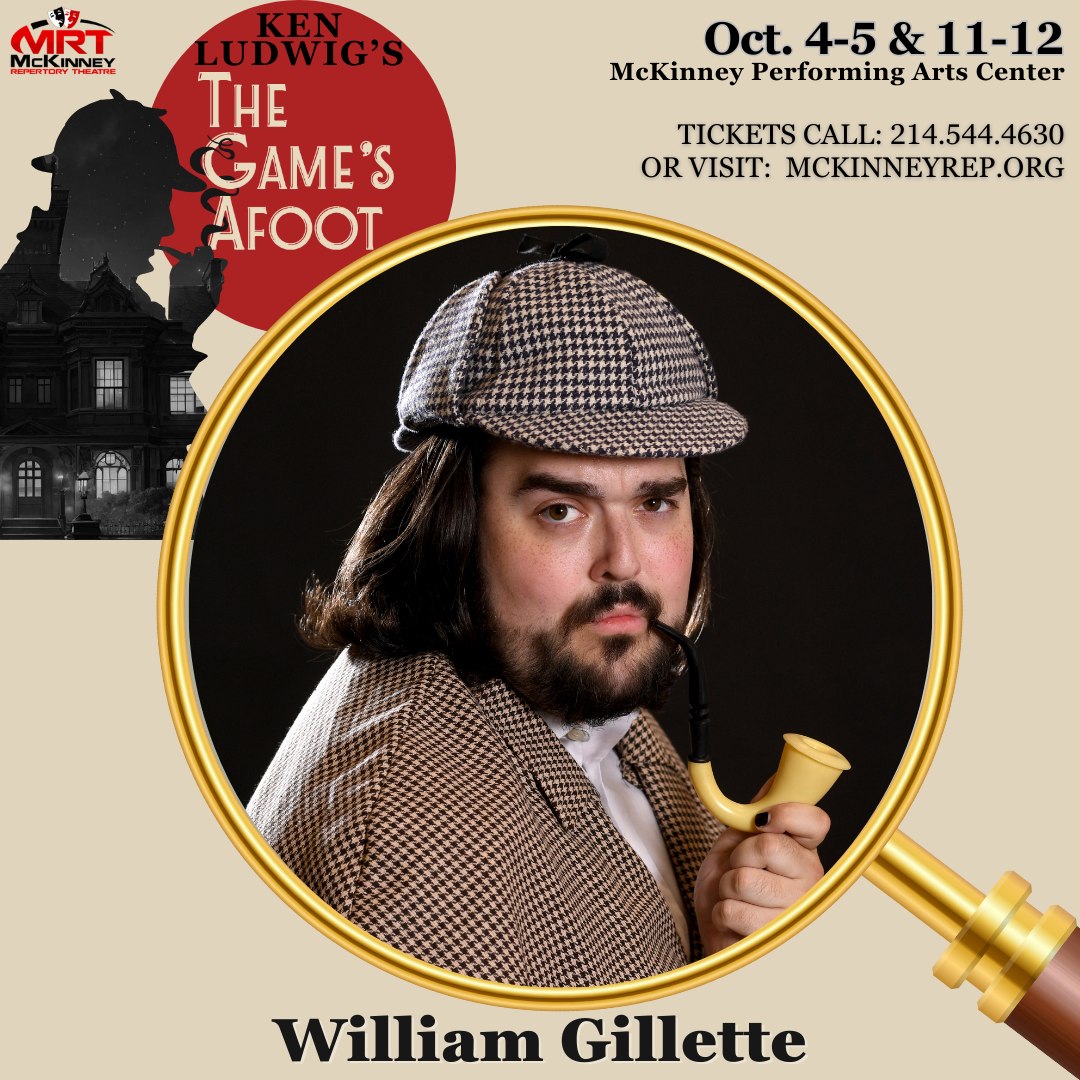 “The Game’s Afoot” as McKinney Repertory Theatre produces a hilarious ...
